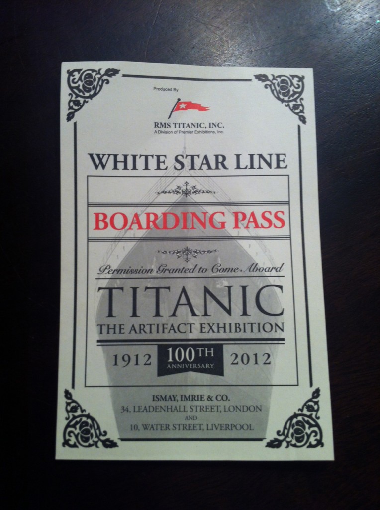 Visiting the Titanic Exhibit at the North Carolina Museum of Natural ...
